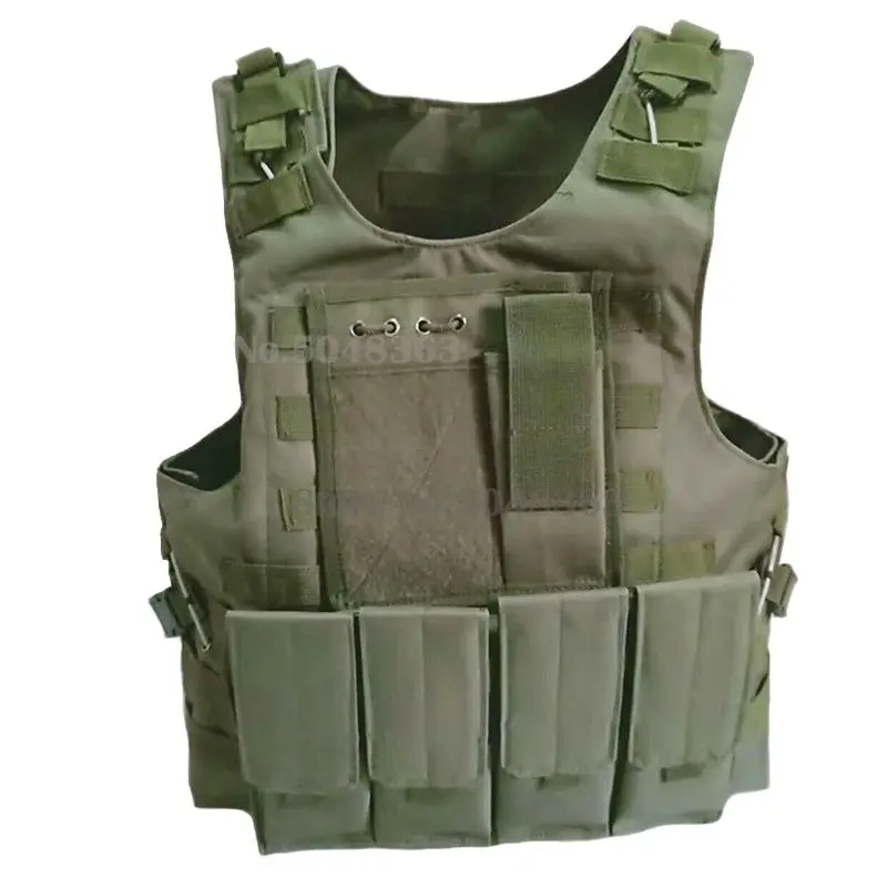 Tactical Mens Military Hunting Vest Field Battle Airsoft Molle ...