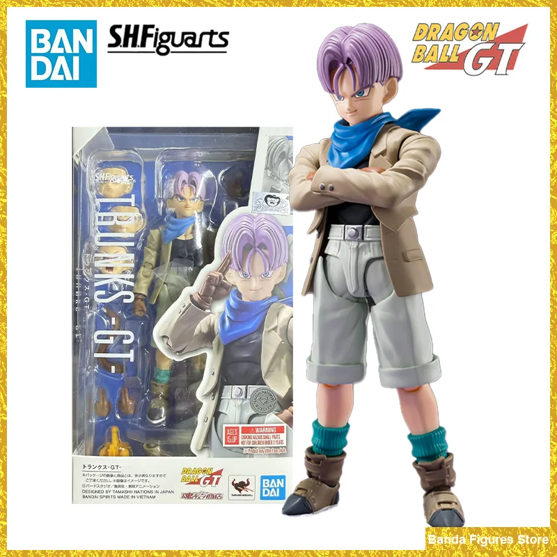 Bandai S.H.Figuarts SHF TRUNKS Super Saiyan Dragon Ball GT 12см ...