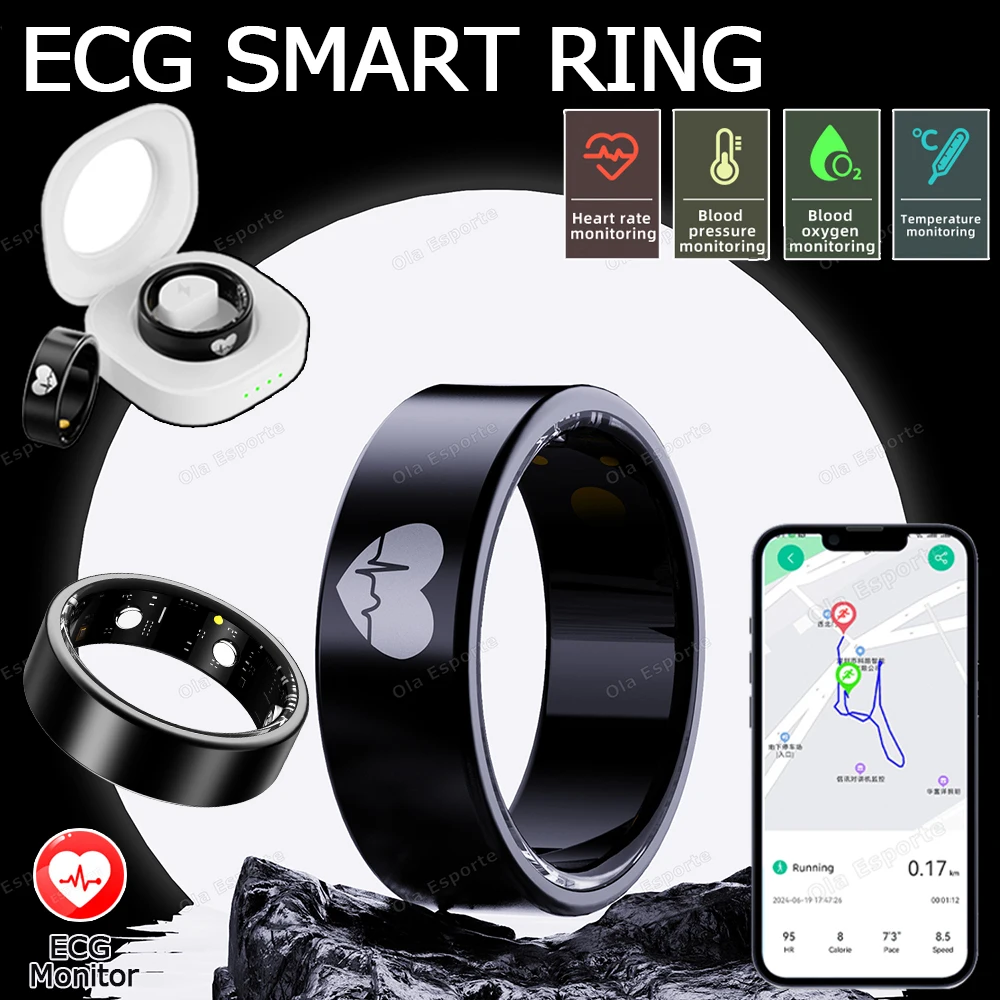 Ola Esporte ECG Smart Ring | AliExpress