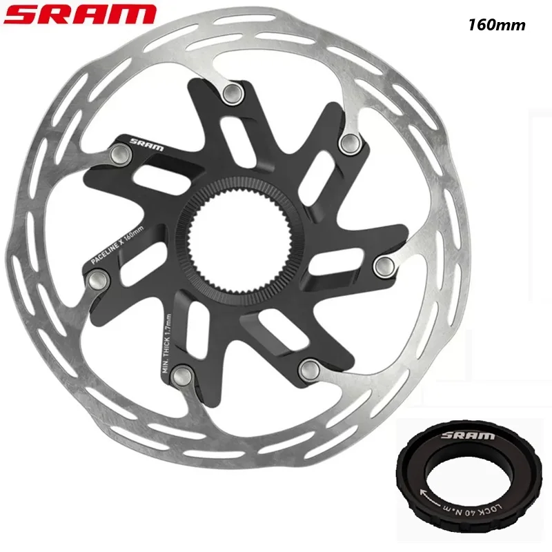 Тормозной ротор SRAM RED Paceline X — диск диаметром 160 мм (черный ...