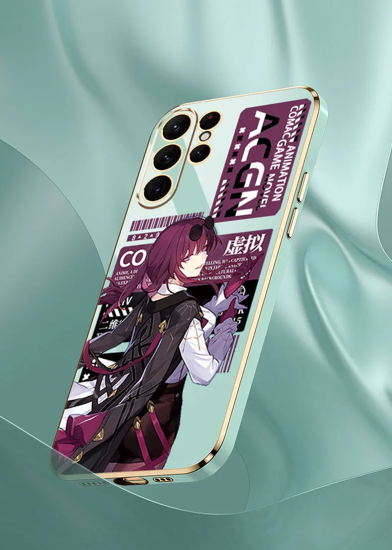 Чехол для телефона Kafka Silver Wolf Honkai Star Rail S24Ultra для ...