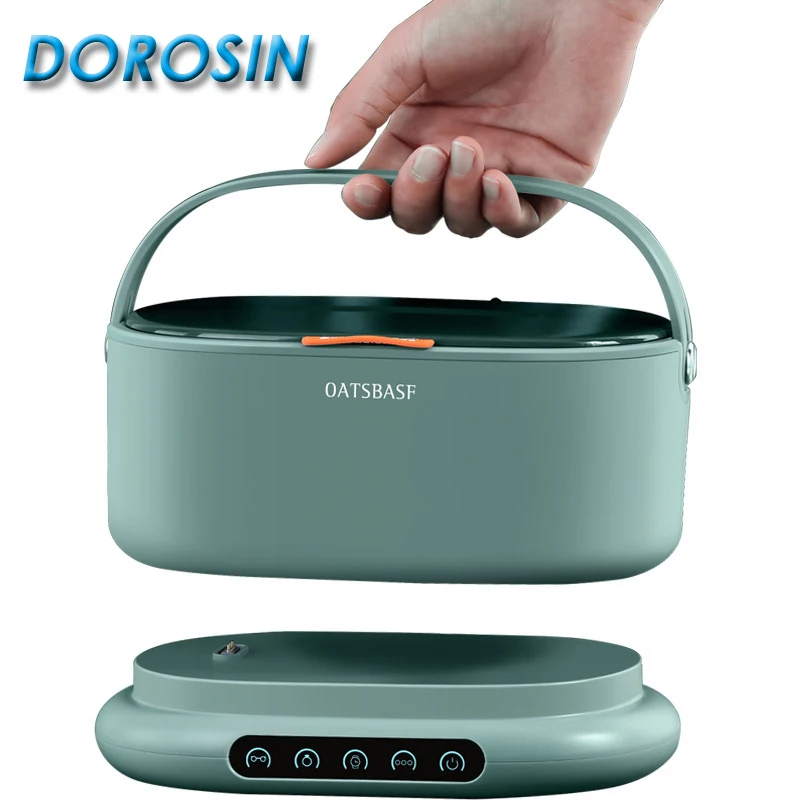 Портативный Ультразвуковой очиститель 45 кГц 500 мл, очиститель для ...