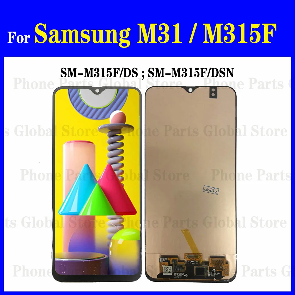 ЖК-дисплей Incell для Samsung Galaxy M31 LCD M315, дисплей SM-M315F/DS SM-M315F/DSN, дисплей с ...