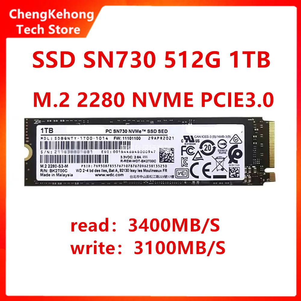Western Digital WD SN730 SSD 512G 1T 2T | AliExpress
