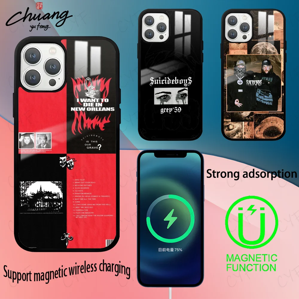 Rap Group S-Suicideboys-S G59 Phone Case For 11 12 13 14 15 16Pro Max ...