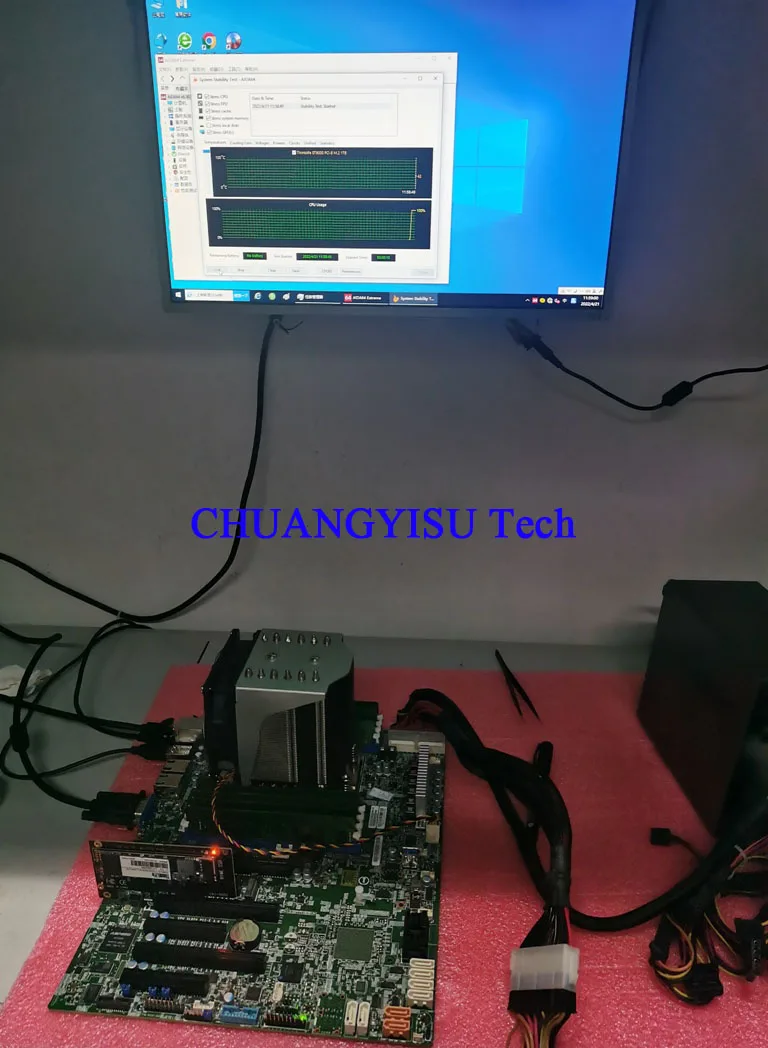 Промышленная материнская плата CHUANGYISU для сервера H11SSL-i EPYC Rev ...