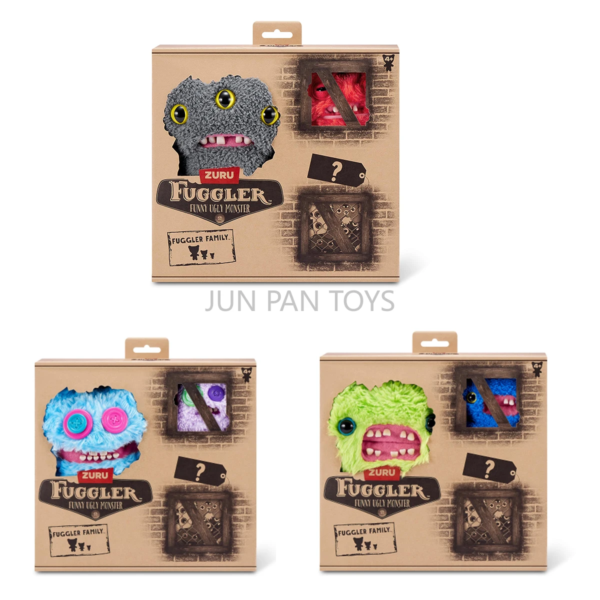 SPIN MASTER Fuggler Плюшевая игрушка | AliExpress