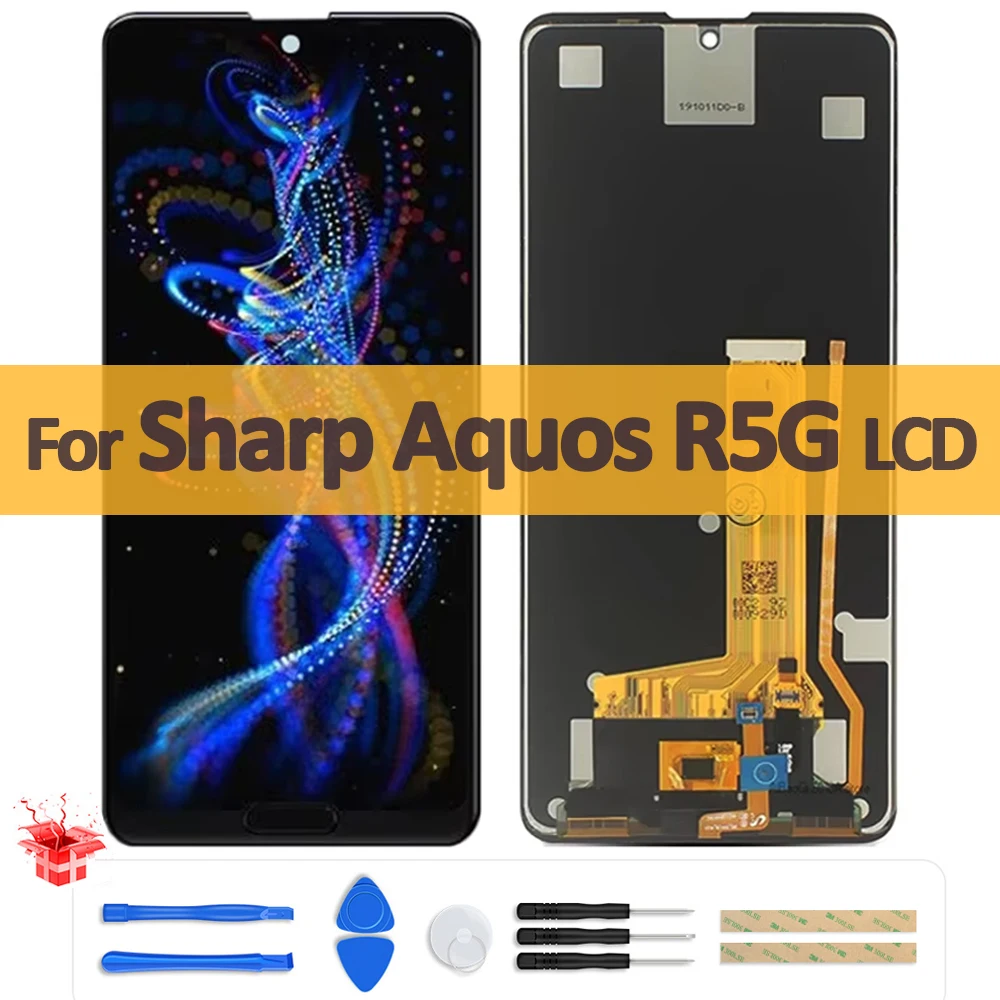 6,4-дюймовый оригинальный ЖК-дисплей для Sharp Aquos R5G, ЖК-дисплей SH ...