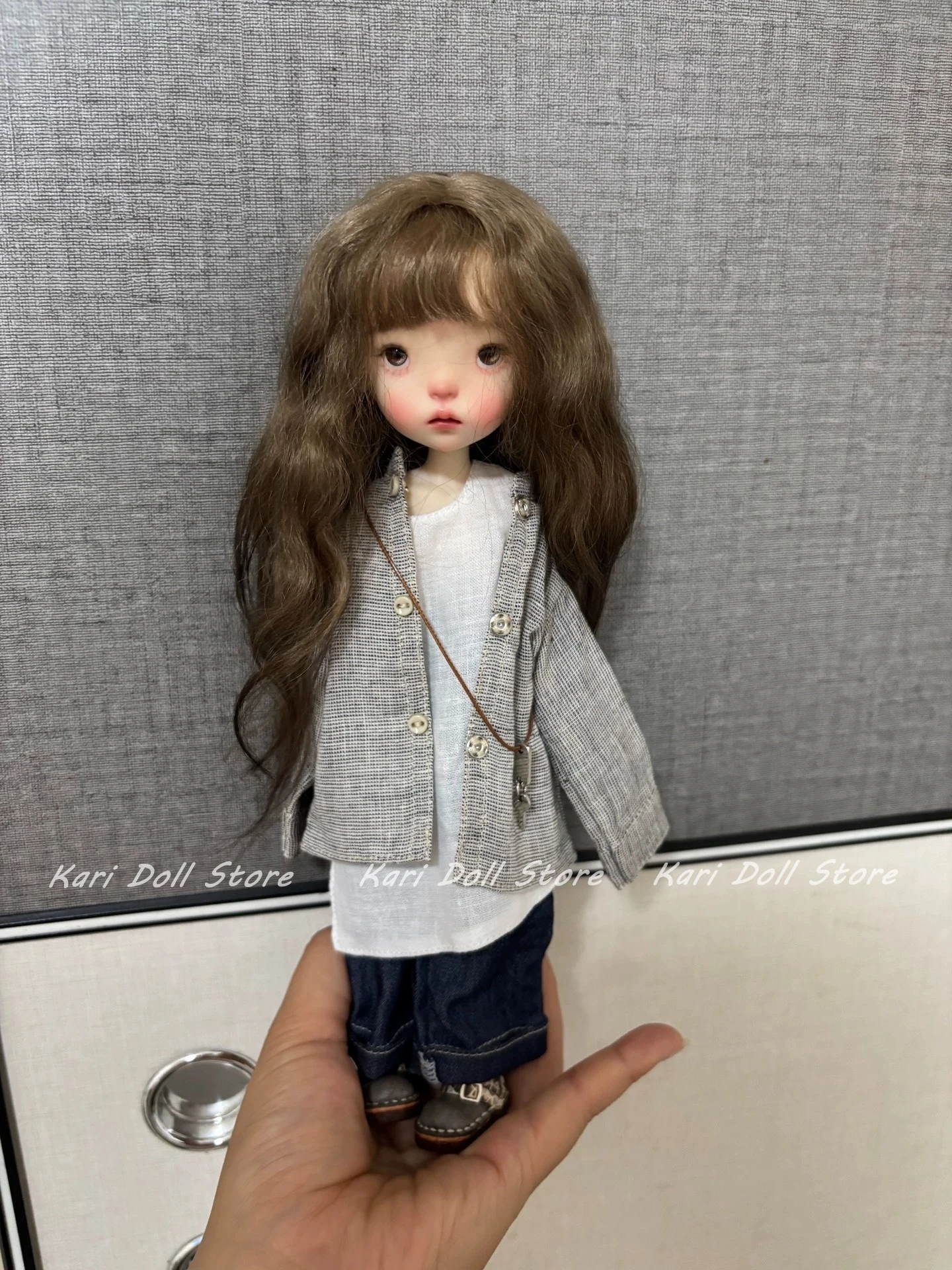 Kari Doll Одежда и юбки 2025Рубашка с длинными рукавами+белая рубашка ...