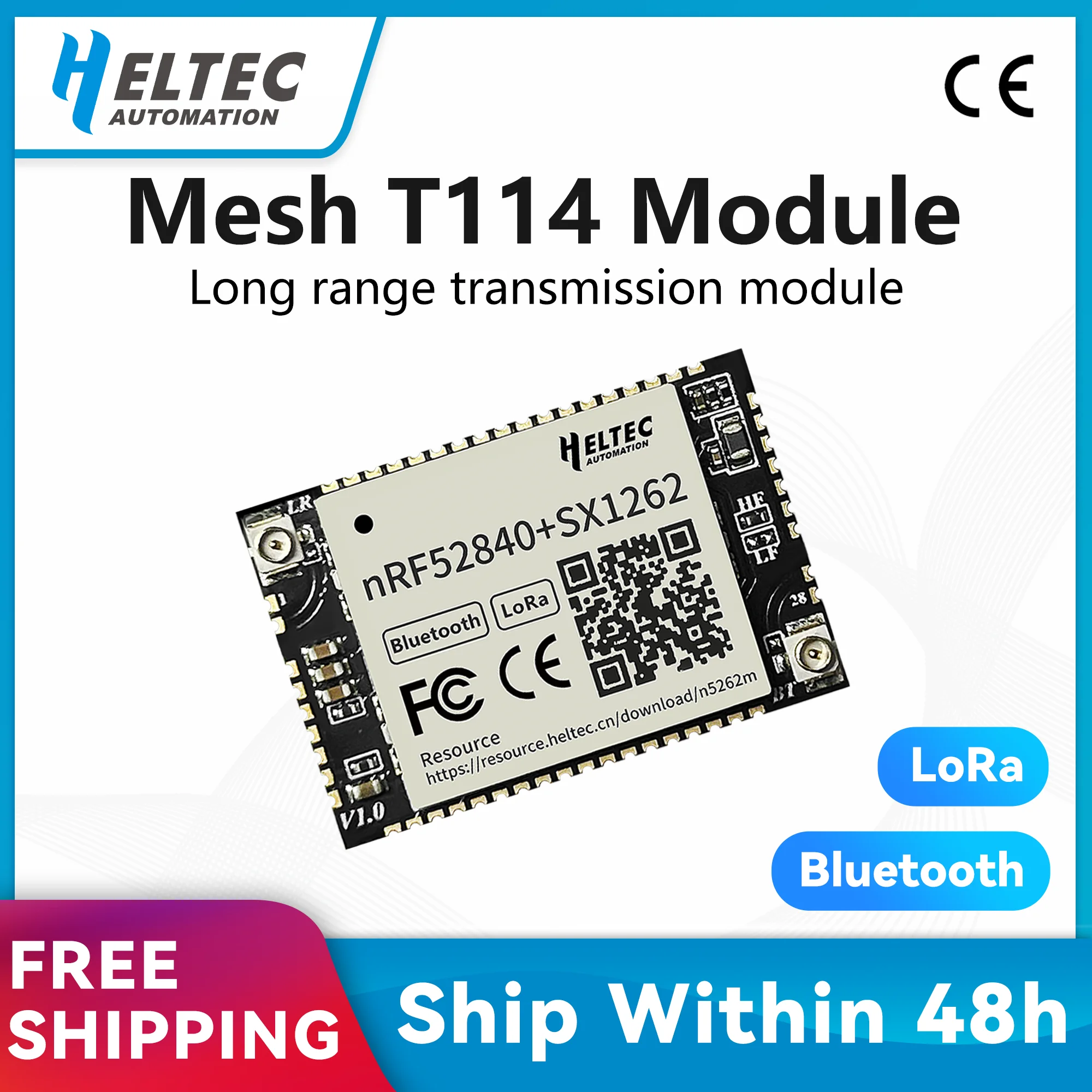 Heltec Meshtastic Tracker T114 LoRa Node Module | AliExpress