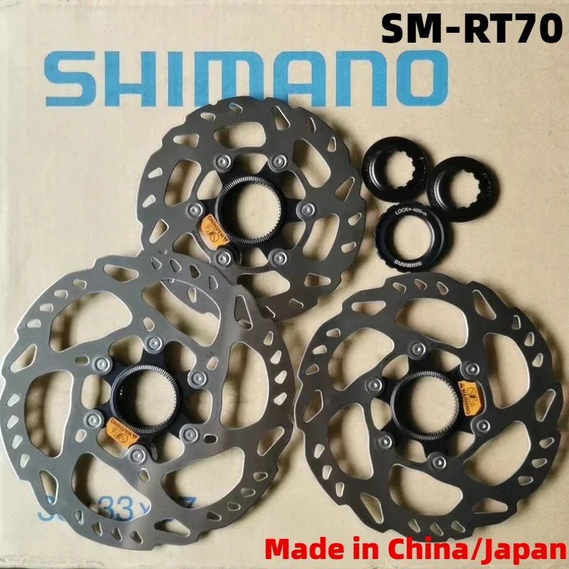 SHIMANO RT70 Диск с центральным замком SM RT70 140 мм 160 мм Дисковый ...