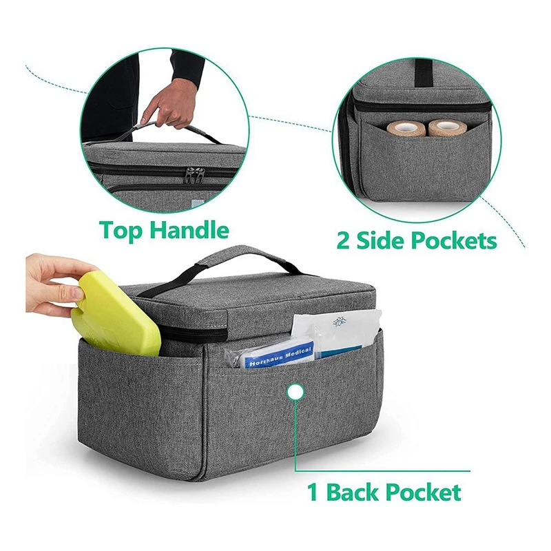 Small Nursing Storage Bag Home First Aid Storage Box Kit - buy at the ...