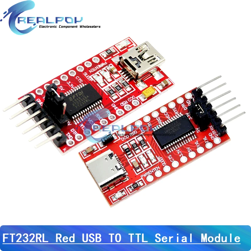 FT232RL FT232 USB 3,3 В 5,5 В последовательный модуль TTL для Arduino ...