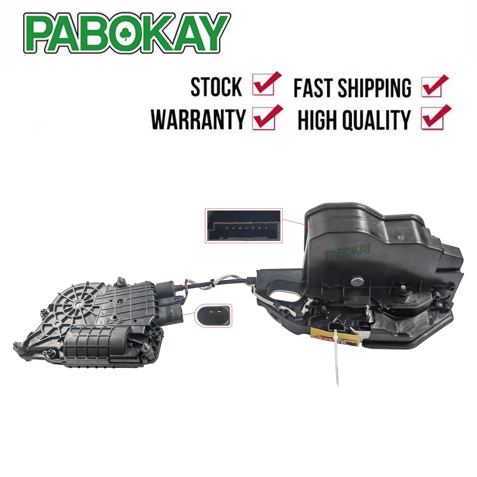 Передний левый привод дверного замка с мягким закрыванием для BMW M5 5 ...