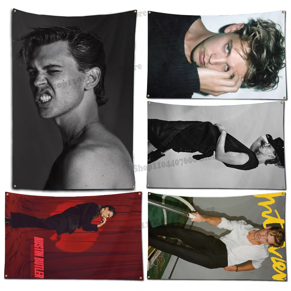 Austin Butler Flag Funny Flags Room Decor Home & Garden Wall Flag ...