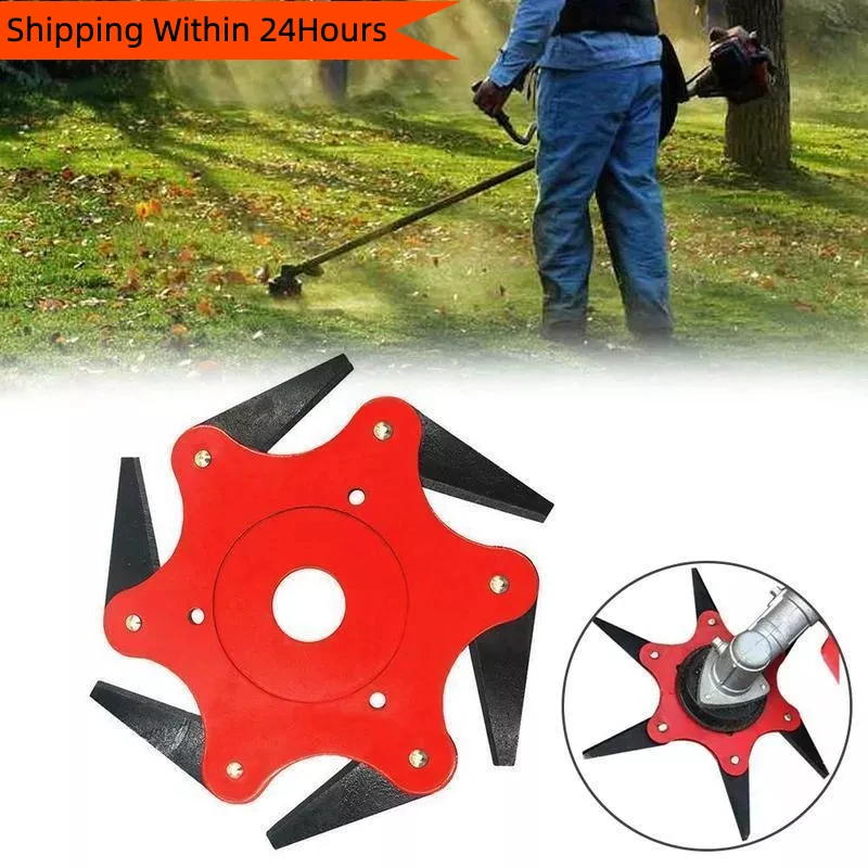 Лезвие для стрижки травы из марганцевой стали, 6 зубьев | AliExpress