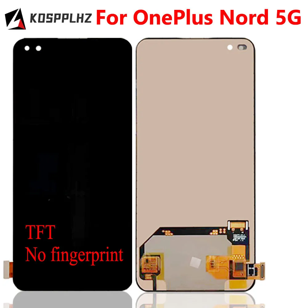 6,44 "TFT для OnePlus Nord 5G, замена ЖК-экрана для One Plus Nord AC2001 AC2003, ЖК-дисплей ...