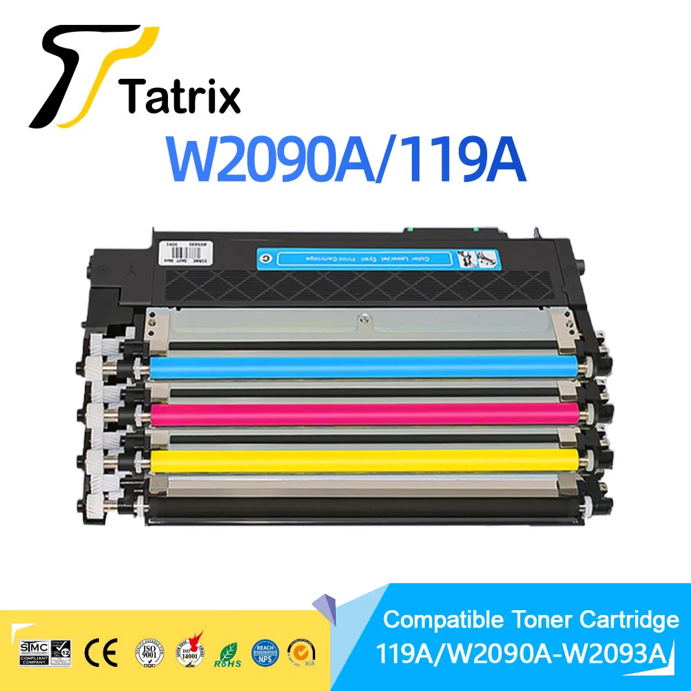 Tatrix для hp 119A совместимый картридж с тонером W2090A W2091A W2092A ...
