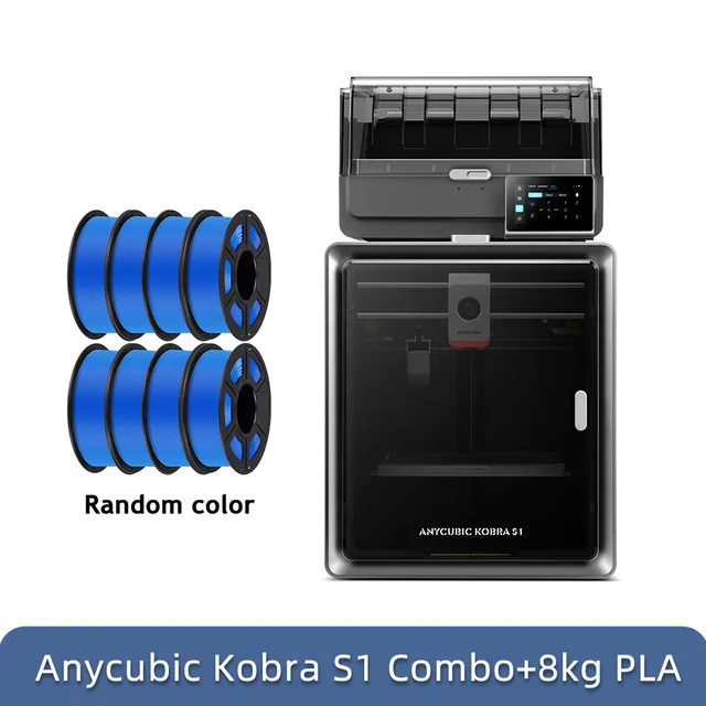 Многоцветный 3D-принтер Anycubic Kobra S1 Combo | AliExpress