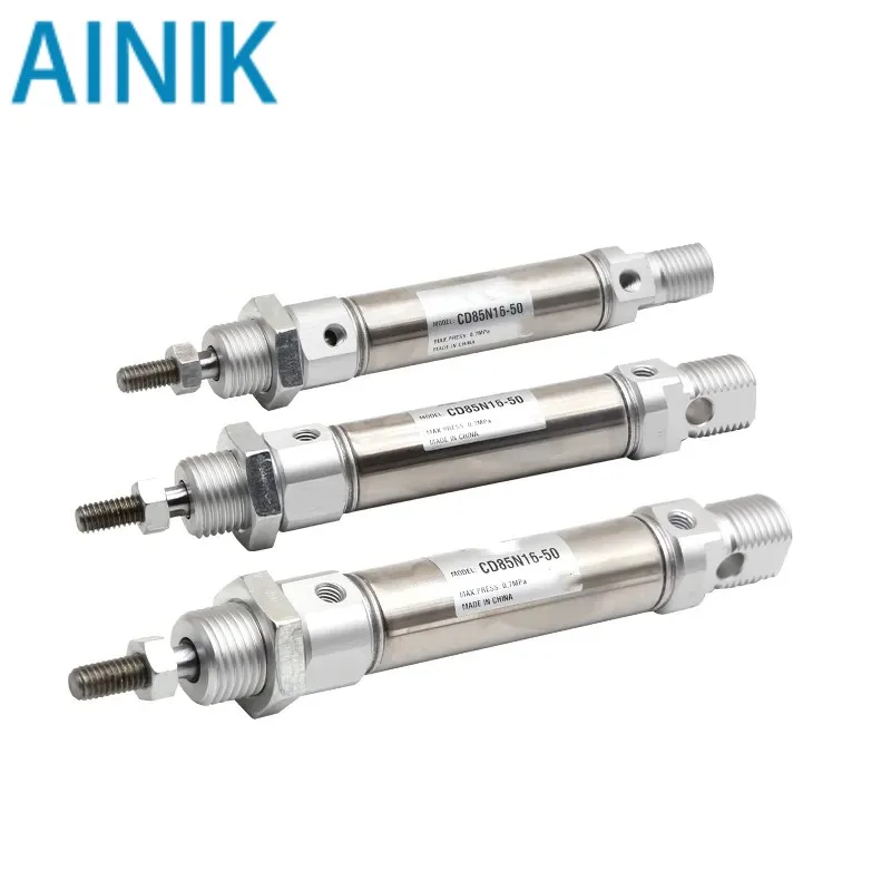 MAL25X125 25mm Bore 125mm Stroke Single Rod Double Acting Air Cylinder