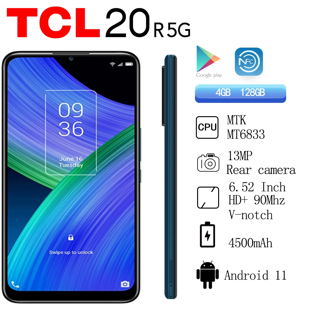 Смартфон TCL 20 R 5G, 4/128ГБ, global | AliExpress