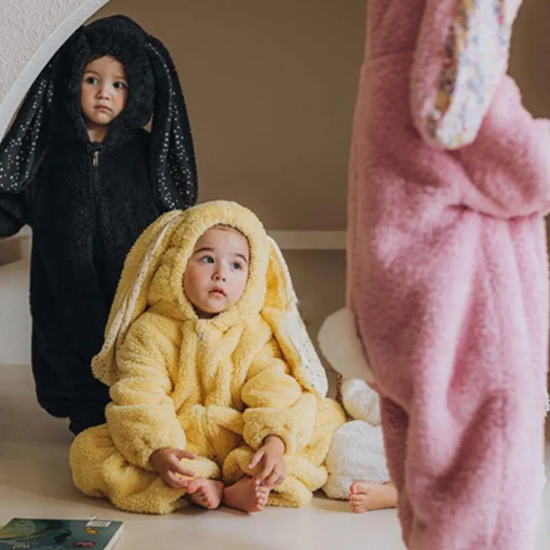 Осенне-зимние комбинезоны для маленьких девочек и мальчиков с ...