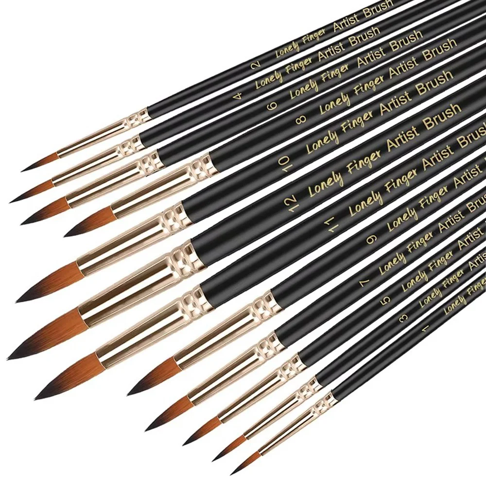 Набор кистей для рисования Lonely Finger | AliExpress
