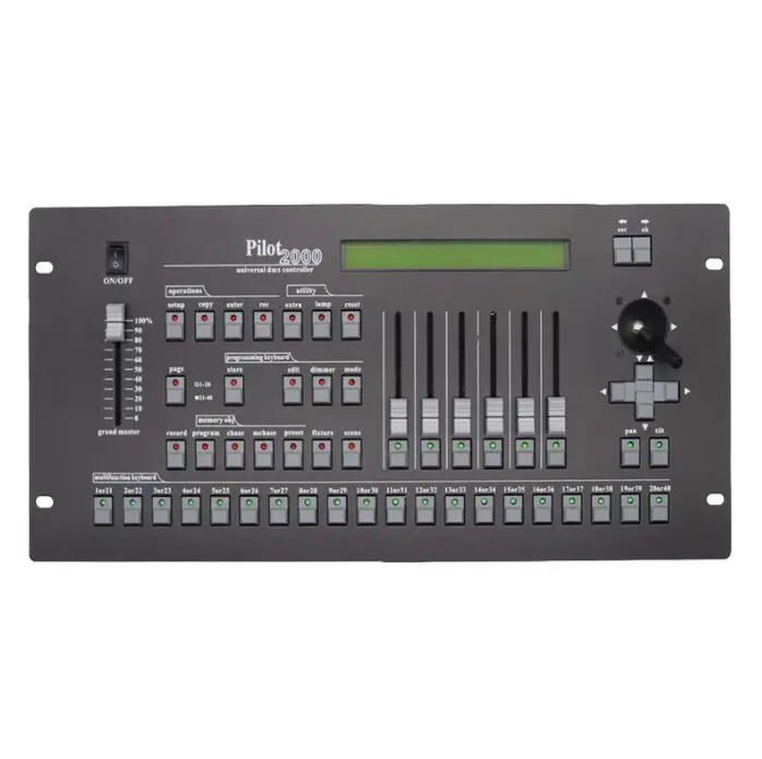 Hot Selling Pilot 2000 Stage Lighting Controller dmx Signal Console Dj ...