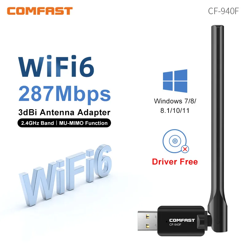 COMFAST AX300 WiFi6 USB адаптер | AliExpress