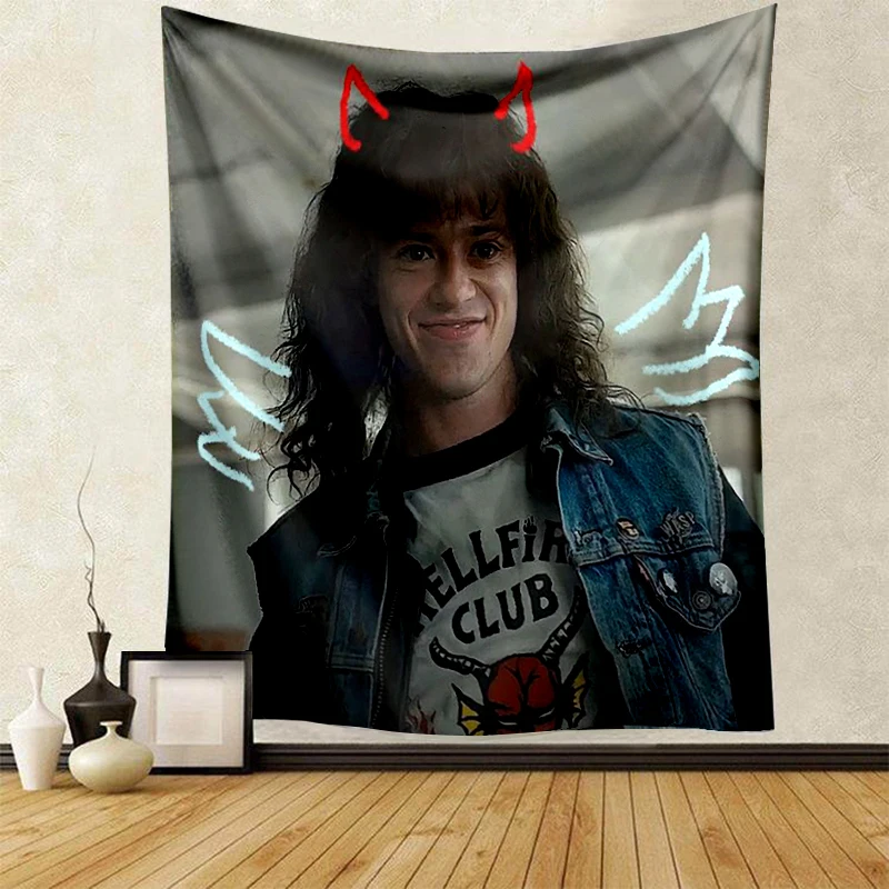 Eddie Munson Stranger Things Tapestry Wall Hanging Wall Tapestry 1 ...