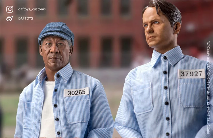 DAFTOYS F020 In Stock 1/6 Scale Collectible Red Morgan Freeman Male ...