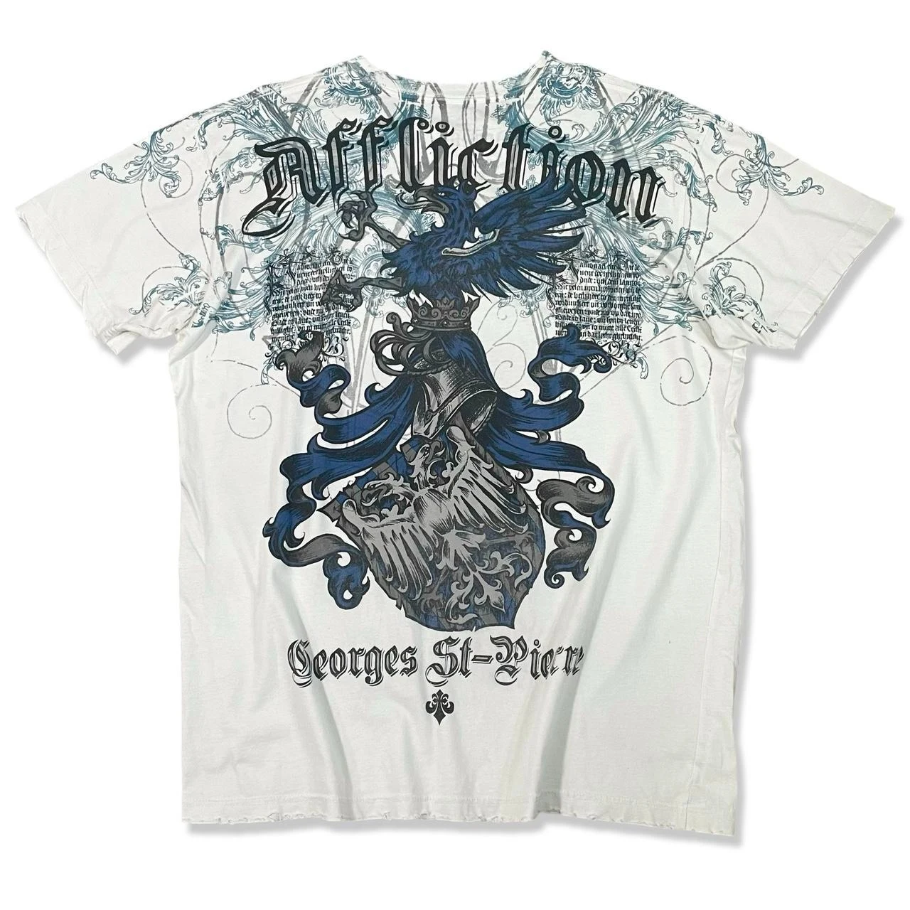 Футболка Y2k Affliction Signature Series Grunge Punk Semetary Haunted ...