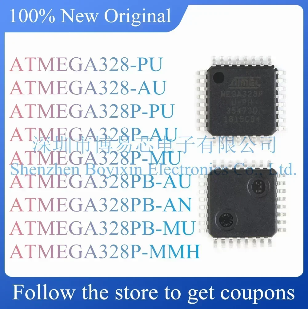 ATMEGA328P-AU ATMEGA328P-MU ATMEGA328PB-AU ATMEGA328PB-AN MU ATMEGA328P-MMH Тестовая плата ...