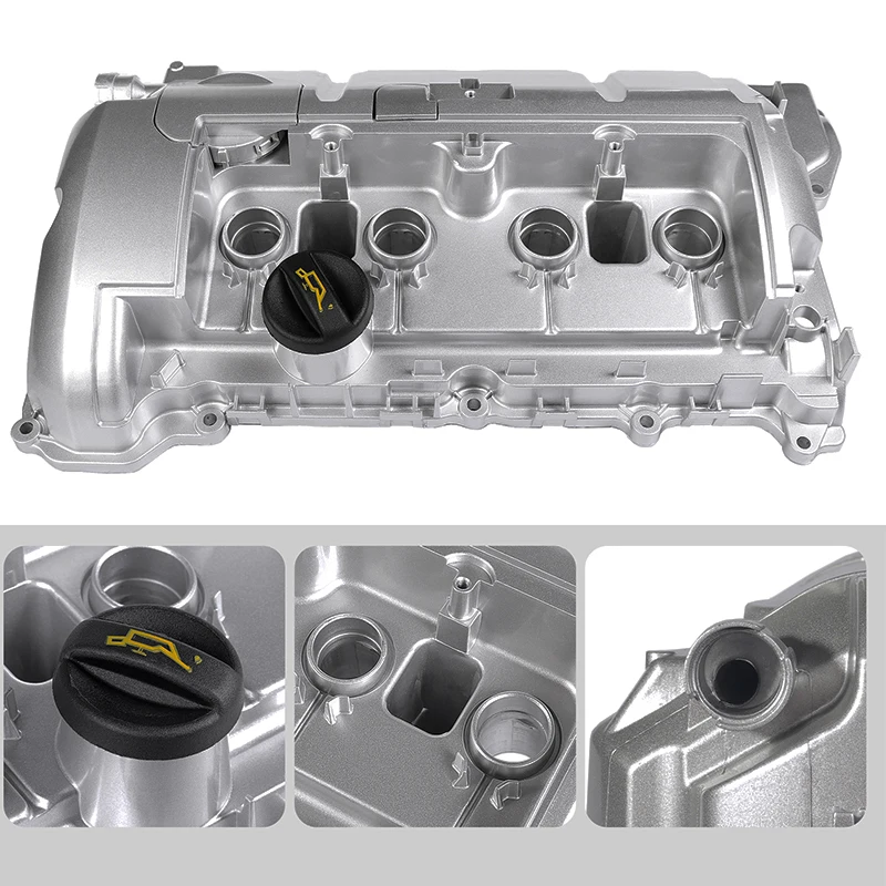 Алюминиевая крышка клапана двигателя, головка блока цилиндров ...