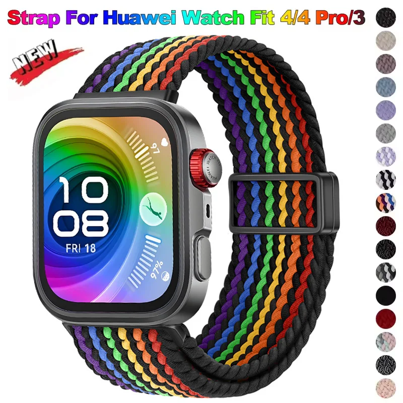 Нейлоновый ремешок для Huawei Watch Fit 3/4/4 pro Geekthink | AliExpress