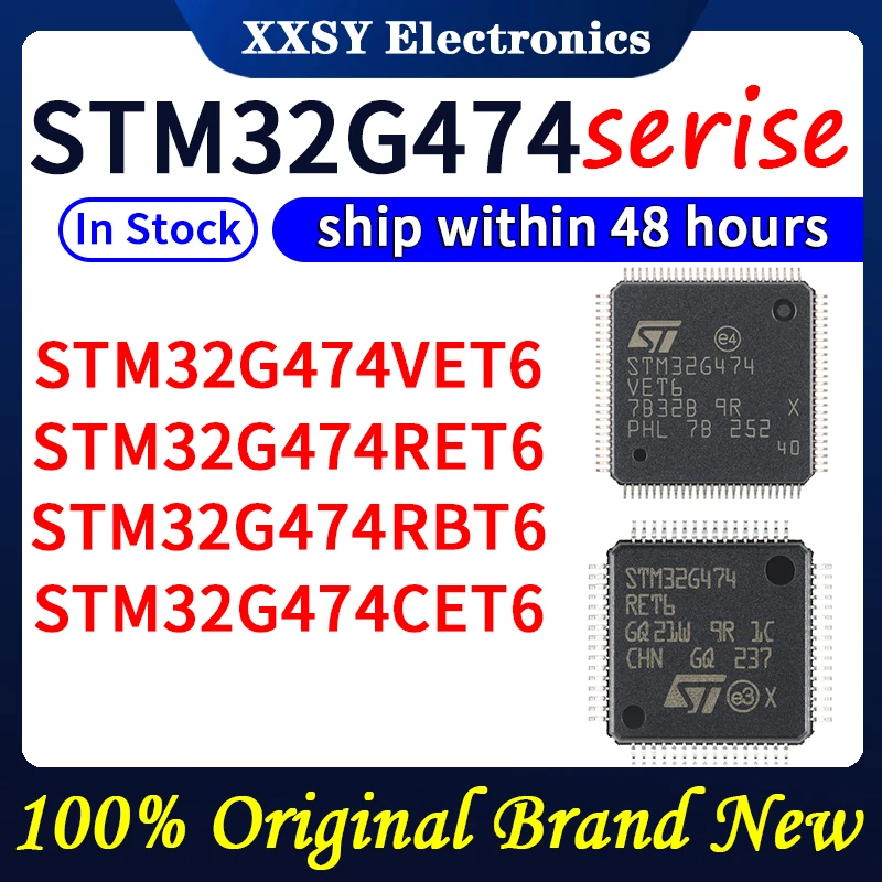 STM32G474VET6 STM32G474RET6 STM32G474RBT6 STM32G474CET6 In stock 100% Original and New | AliExpress