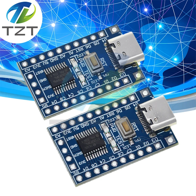 TZT STM8S003F3P6 STM8S103F3P6 системная плата TYPE-C STM8S STM8 ...