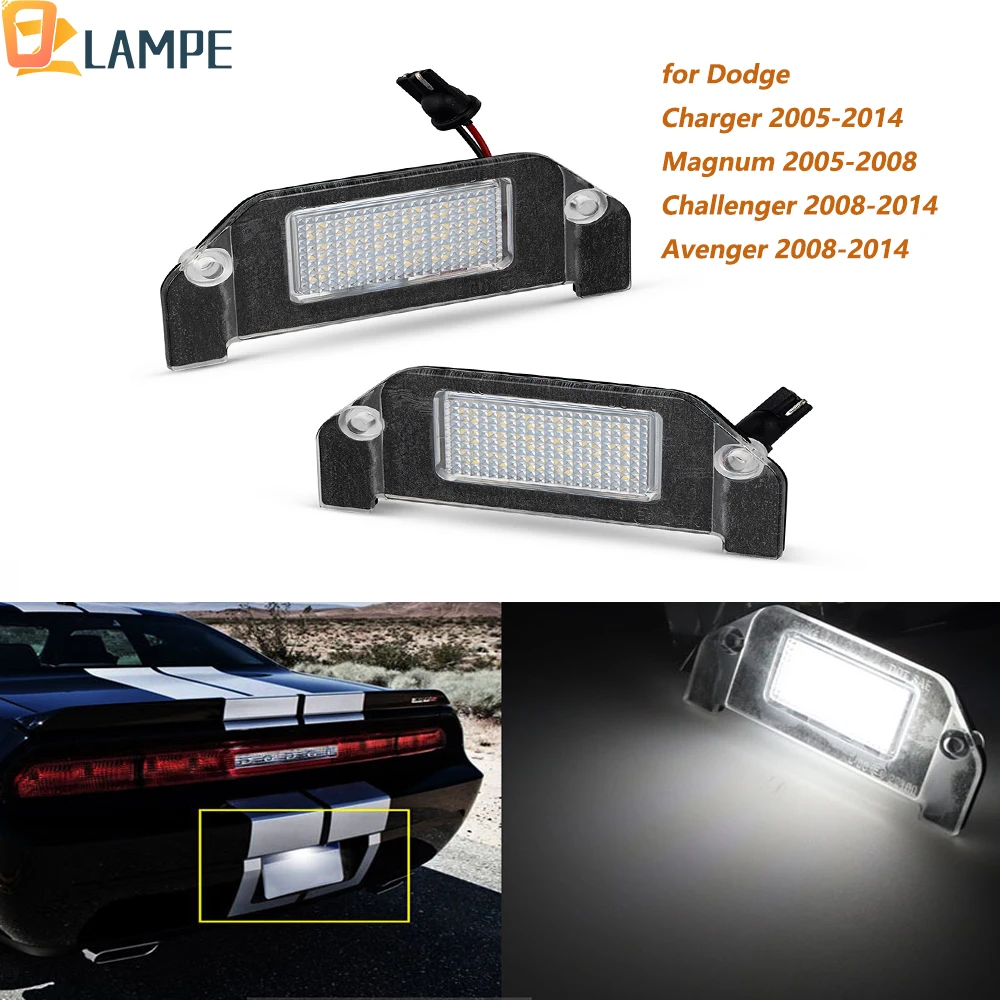 1 шт., автомобильная лампа для подсветки номерного знака | AliExpress