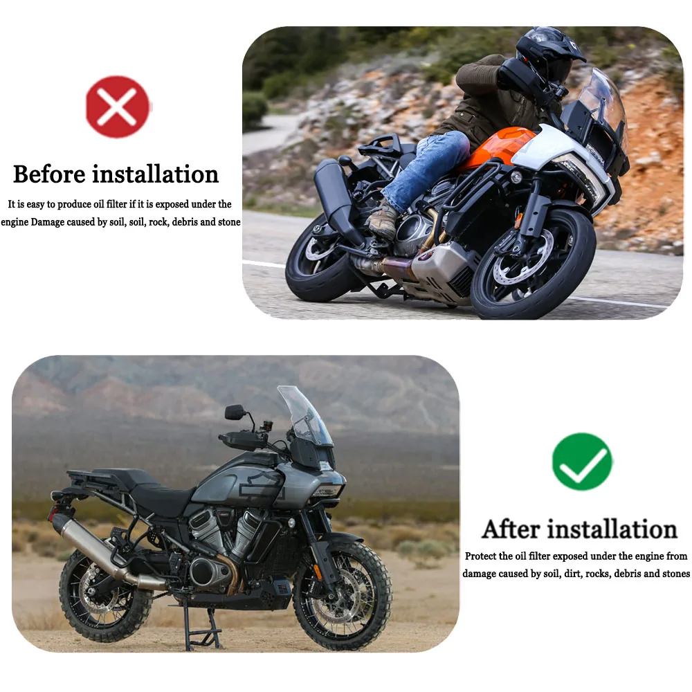 For Harley PAN AMERICA 1250 RA1250 S ADV 2021-2022 Motorcycle Under ...