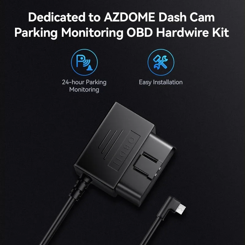 AZDOME Hardwire Kit OBD для AZDOME M550 Pro M580 M300S Кабель для ...