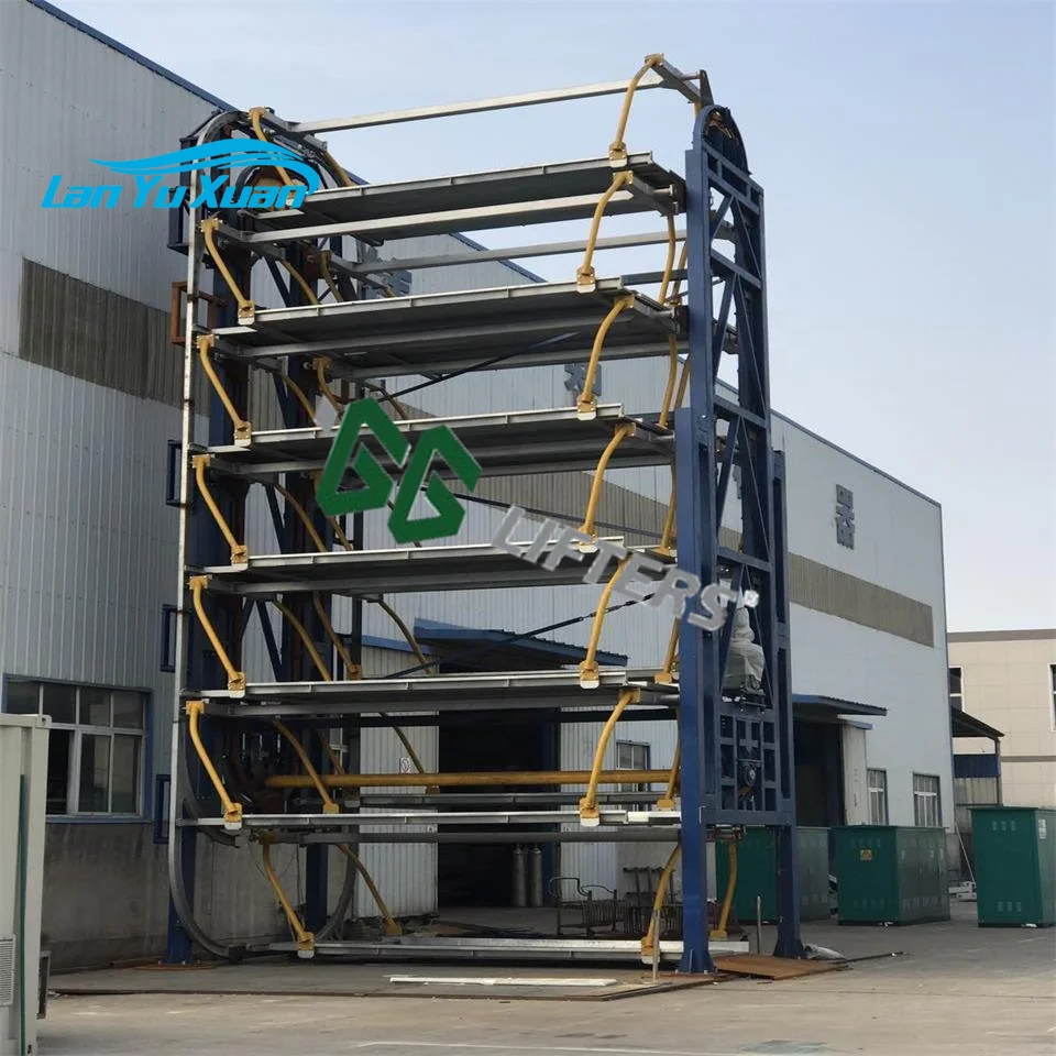 Robotic Carousel rotary parking system Mechanical Automatic car parking ...