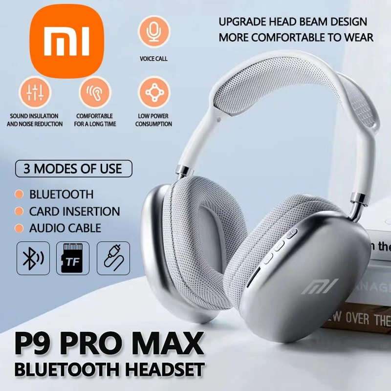 XiaoMi P9 Pro Max Беспроводные Bluetooth-наушники с шумоподавлением ...