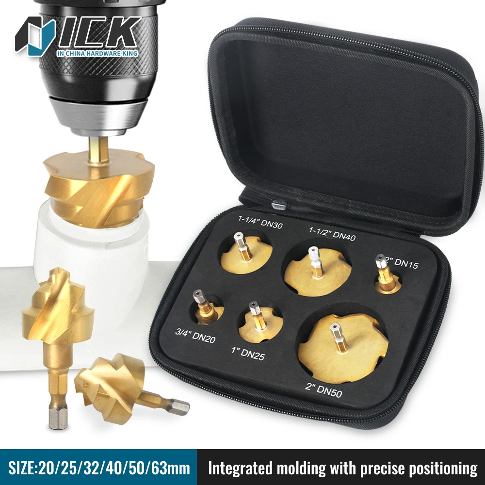 Сверло для ППР XMSJ 6 шт., 20/25/32/40/50/63 мм | AliExpress