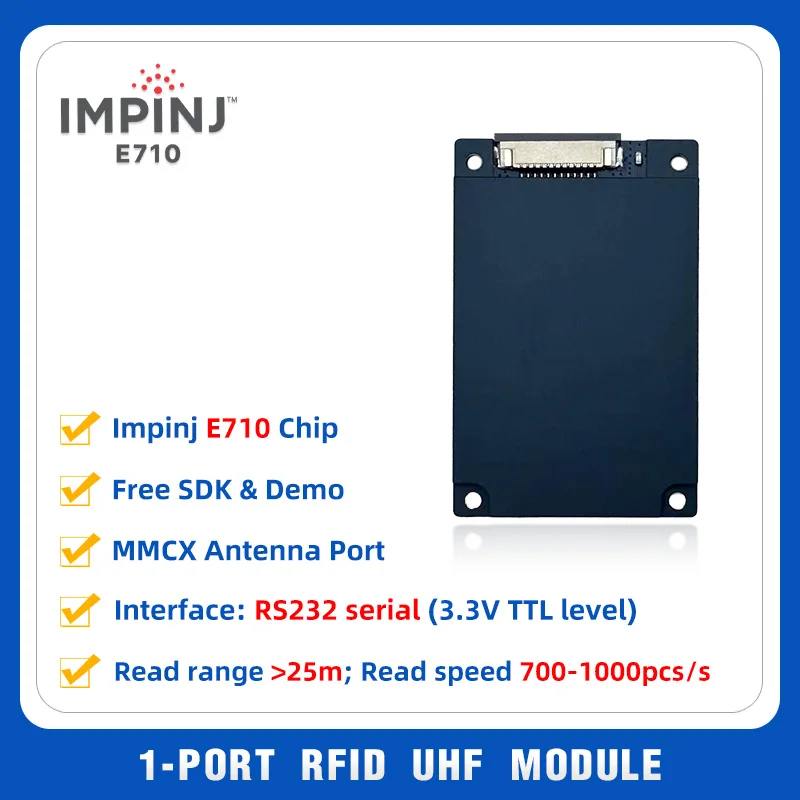 TY901 860 ~ 960 МГц модуль считывания UHF RFID дальнего действия Impinj E710 1 порт 33 дБм ...