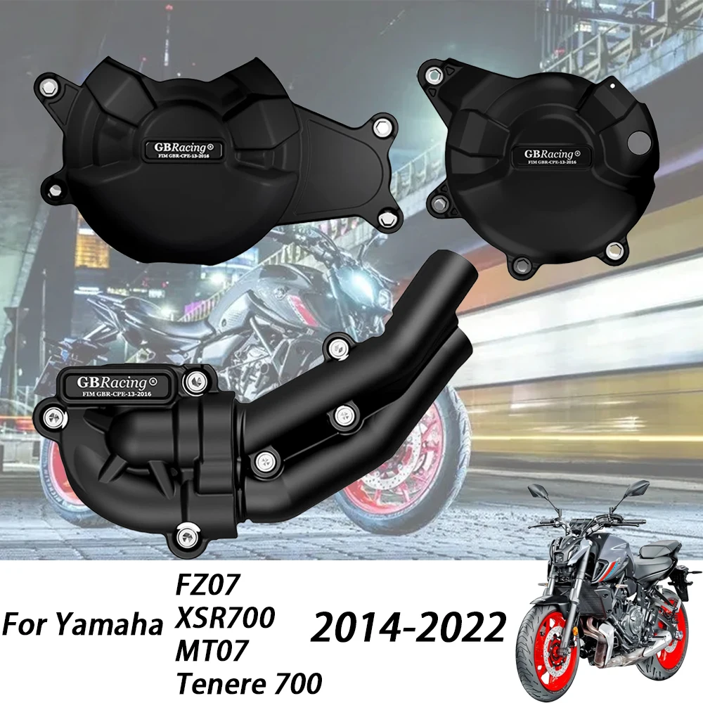 R7 2024, крышка двигателя для мотоцикла, защитный чехол для чехла GB Racing для Yamaha FZ07 ...