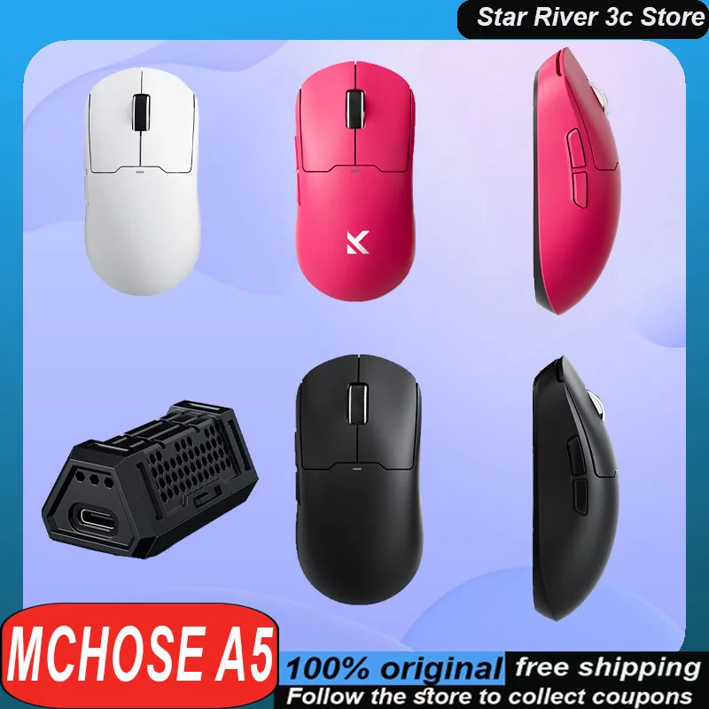 BITCED MCHOSE A5 V2 Ultra Мышь игровая беспроводная | AliExpress