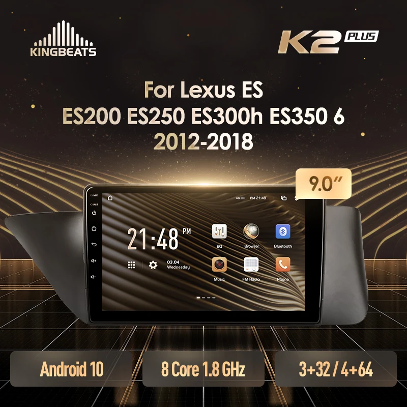 KingBeats штатное головное устройство For Lexus ES ES200 ES250 ES300h ES350 XV60 VI 6 2012 ...