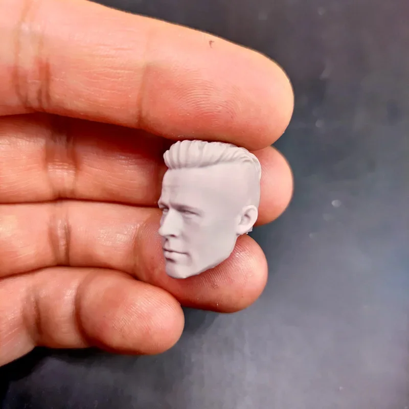 Скульптура головы Fury Mohawk Brad Pitt 1/12 KIKIHAN | AliExpress