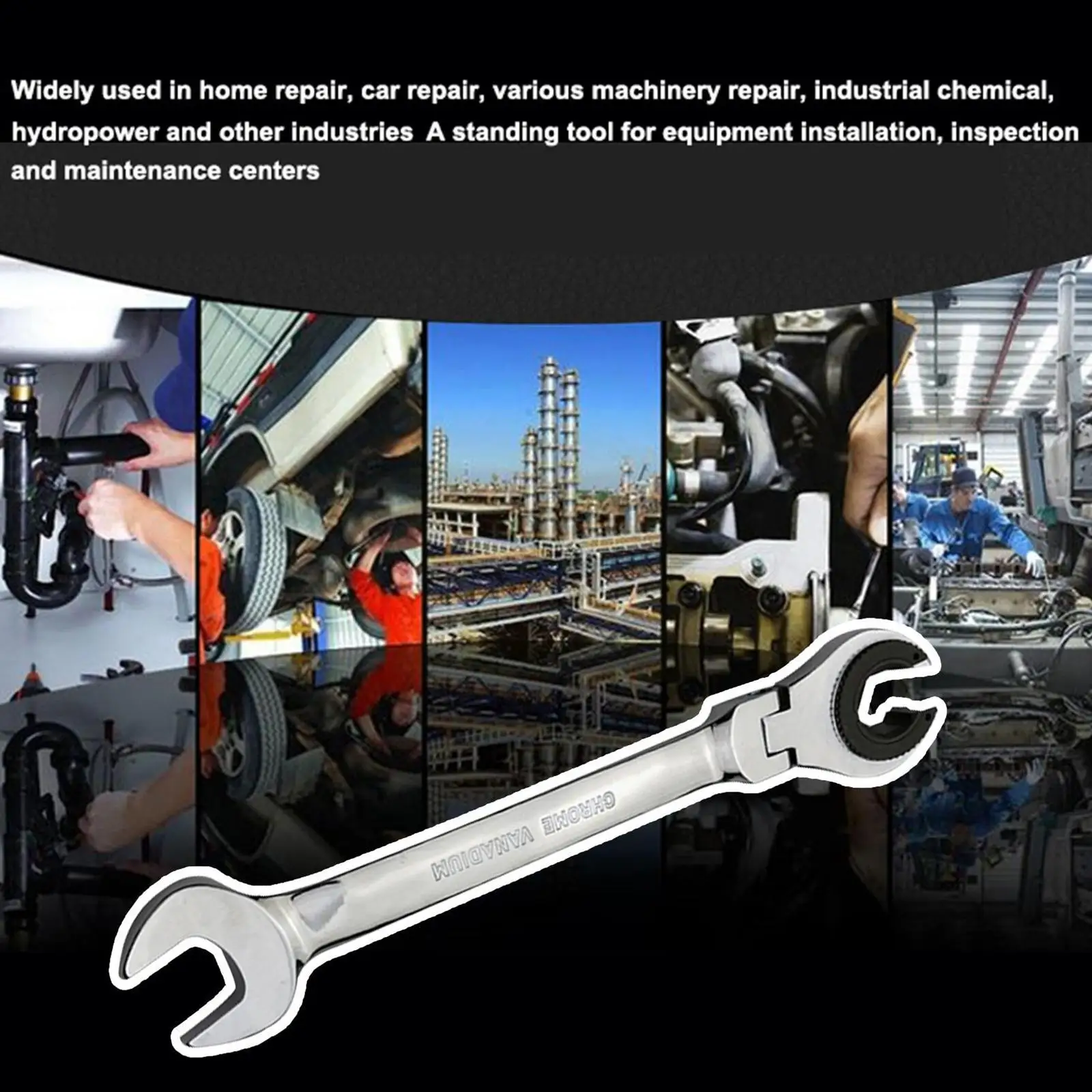 Tubing Ratchet Wrench Ratchet Quick Wrench High-grade Household 72 ...