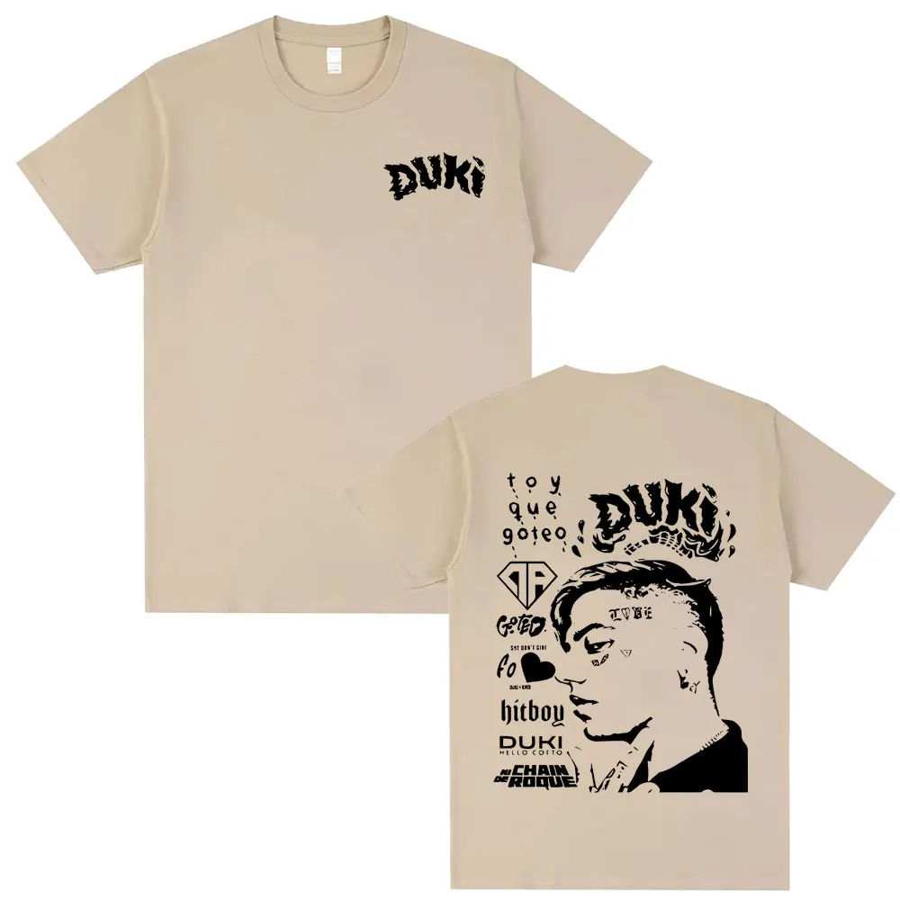 Rapper Duki Music Album Cover Graphic T-shirt Men Women's Hip Hop ...